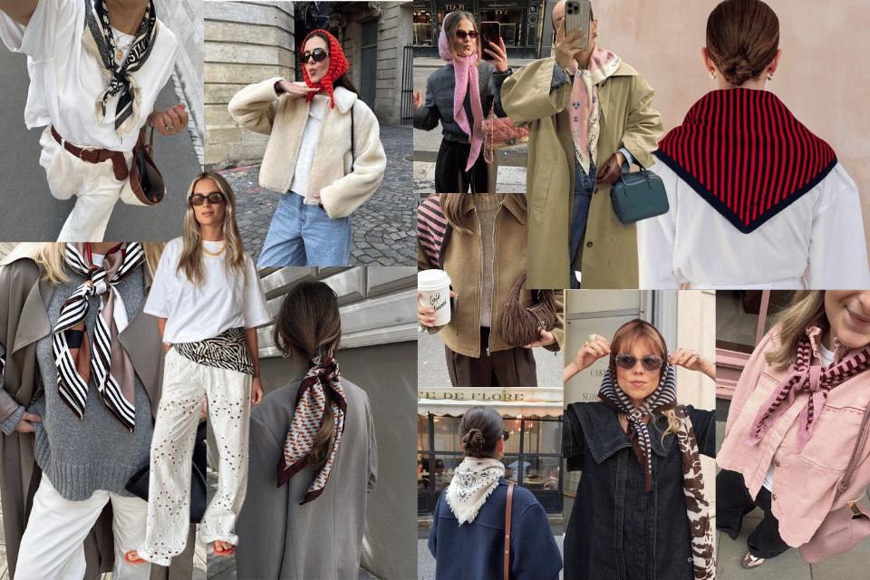 How to Wear Scarves the Scandi Way: Street Style Notes