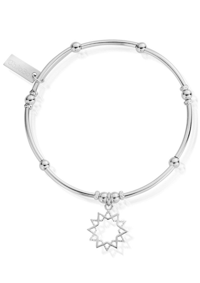 ChloBo Inner Spirit Wishful Soul Star Bracelet - Silver