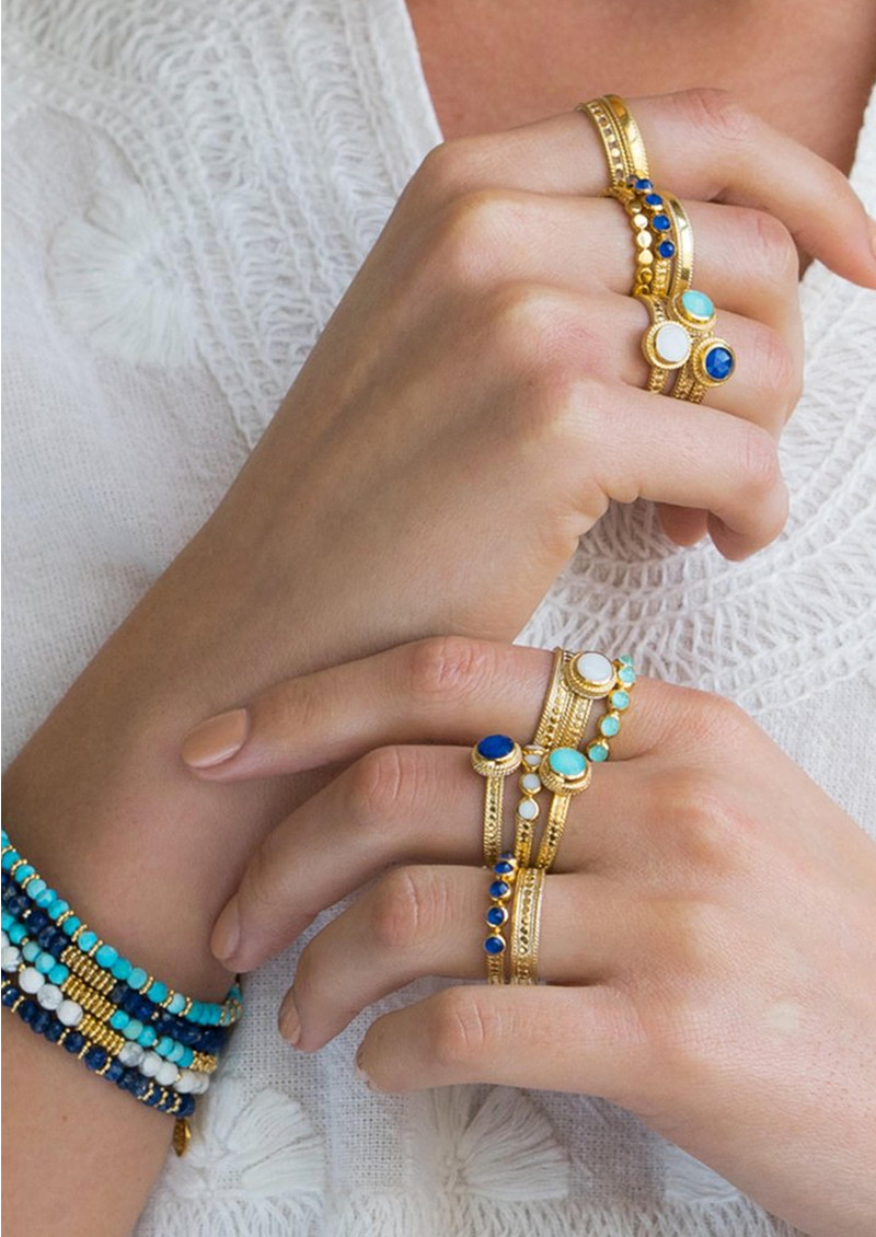 ANNA BECK Connection Ring - Silver