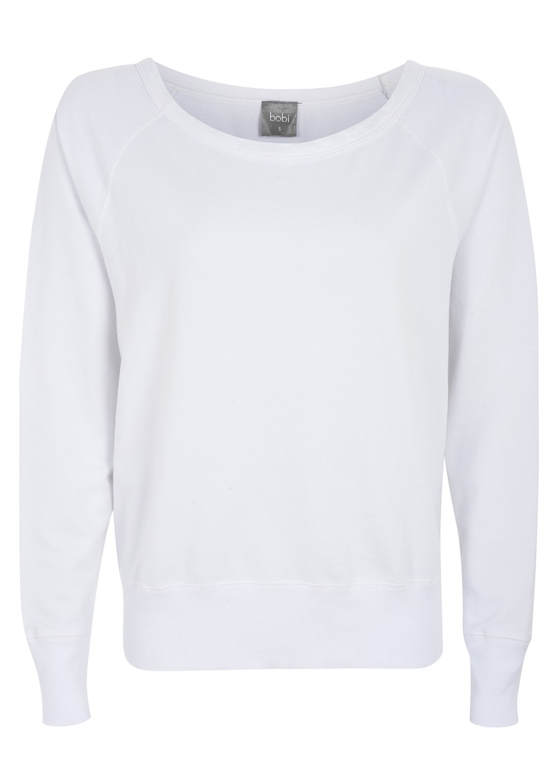 Bobi Raglan Shirt in White